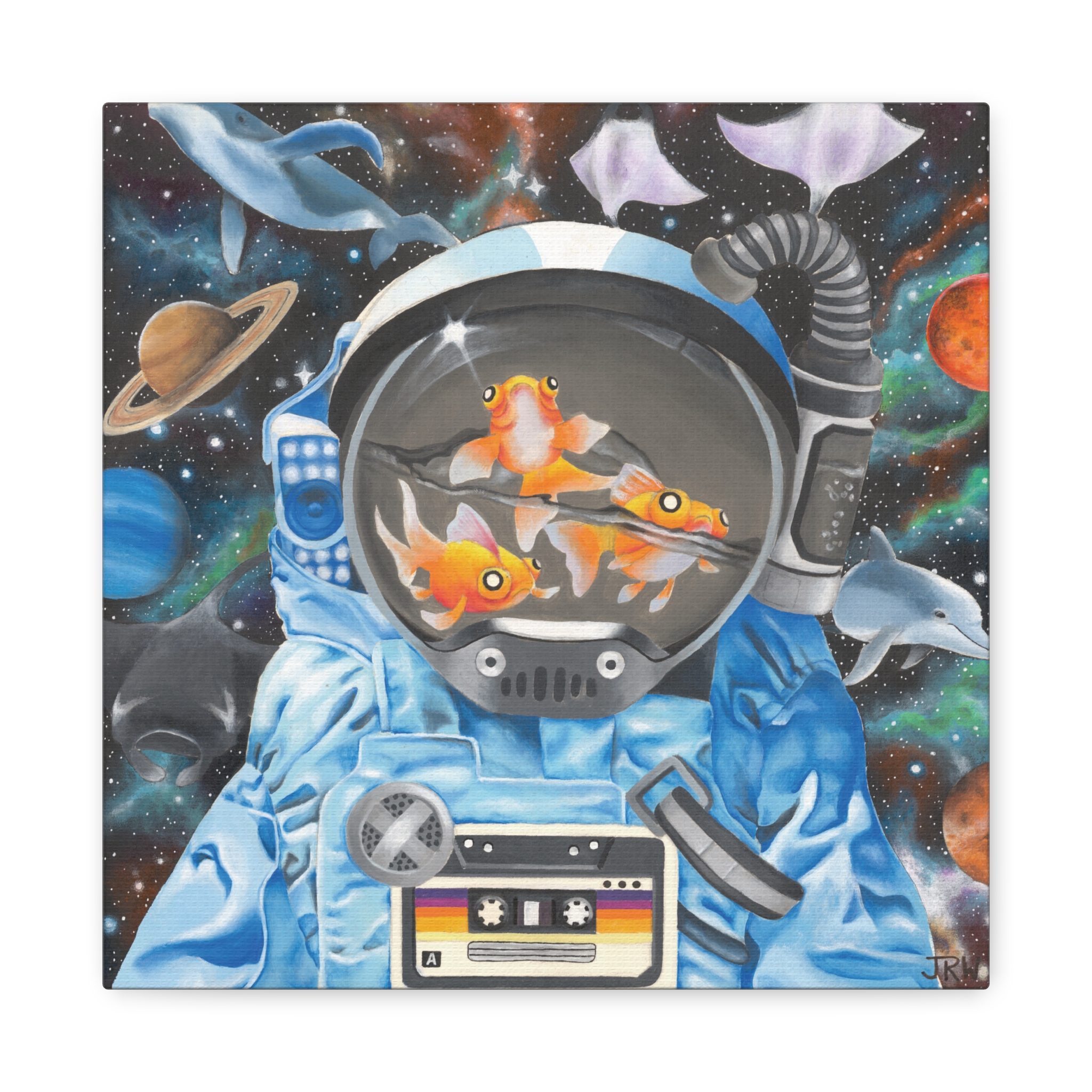 Galaxsea Matte Canvas Print - ChromaKult